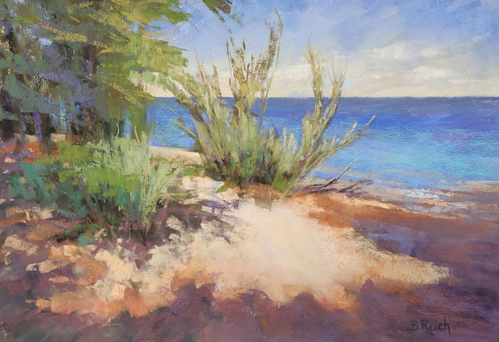 Dynamic Landscapes in Soft Pastel – Glen Arbor Art Center