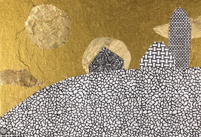 Found Paper Collage – Glen Arbor Art Center