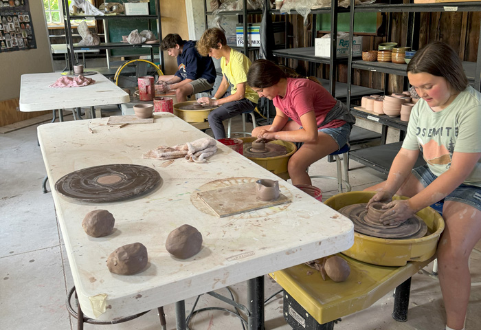 Tween Pottery: Youth Wheel Throwing - Advanced - Glen Arbor Arts Center